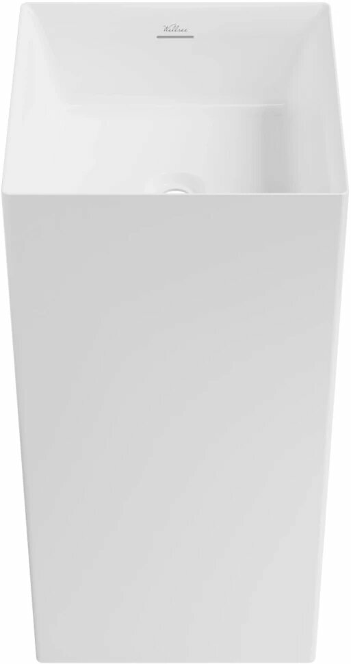 Раковина Wellsee Pure By Wellsee 230711000 40x40 см, напольная, белый