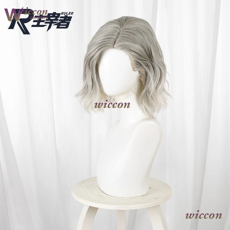Серый короткий wig