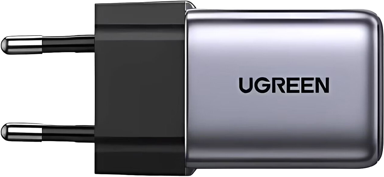 Сетевое зарядное устройство UGREEN CD318, USB-C, 20Вт, 3A, серый (90664)