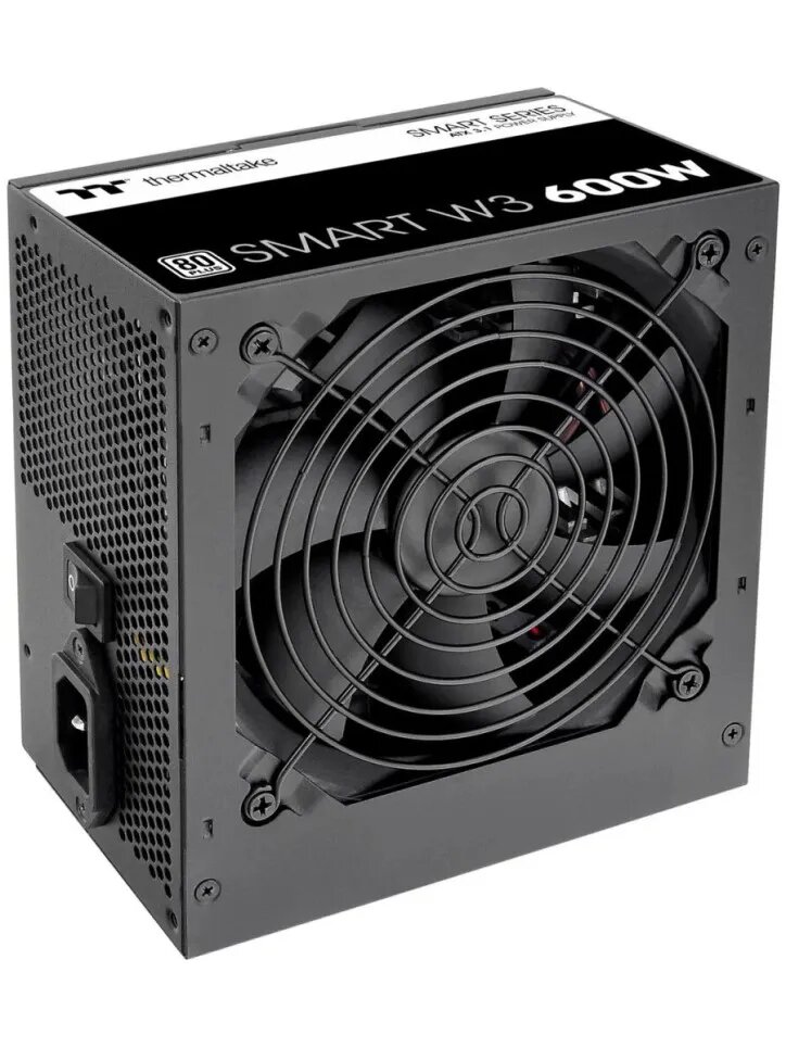 Блок питания ATX Thermaltake Smart W3 600 PS-SPW-0600NNFAWE-1 600W, 80+, 12VHPWR