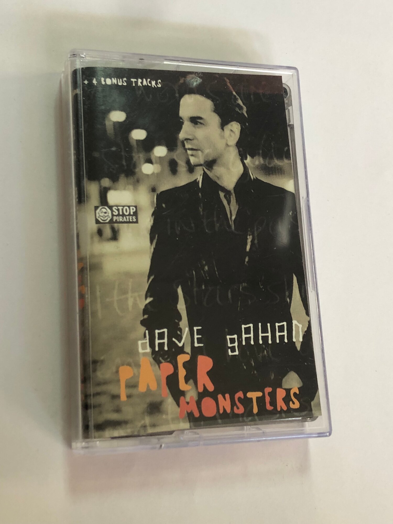 Аудиокассета Dave Gahan “Paper monsters”