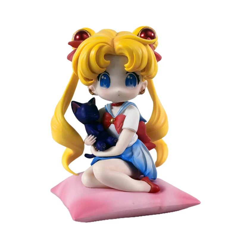 Фигурка Sailor Moon с котенком, Bandai, с коробкой