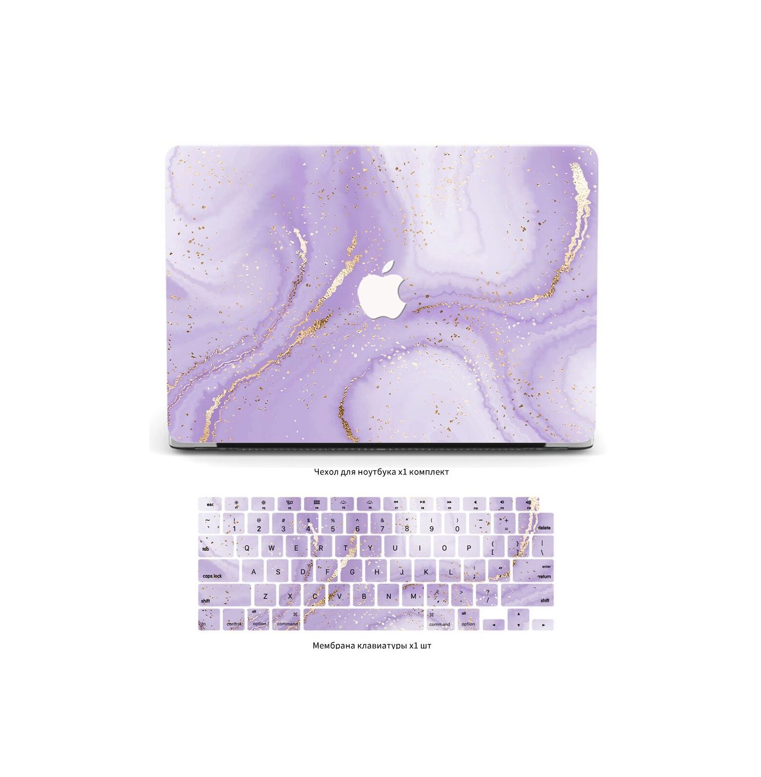 Чехол MyPads для ноутбука MacBook Pro 16 дюймов A2141 2019-2020 с мраморным дизайном и защитной накладкой