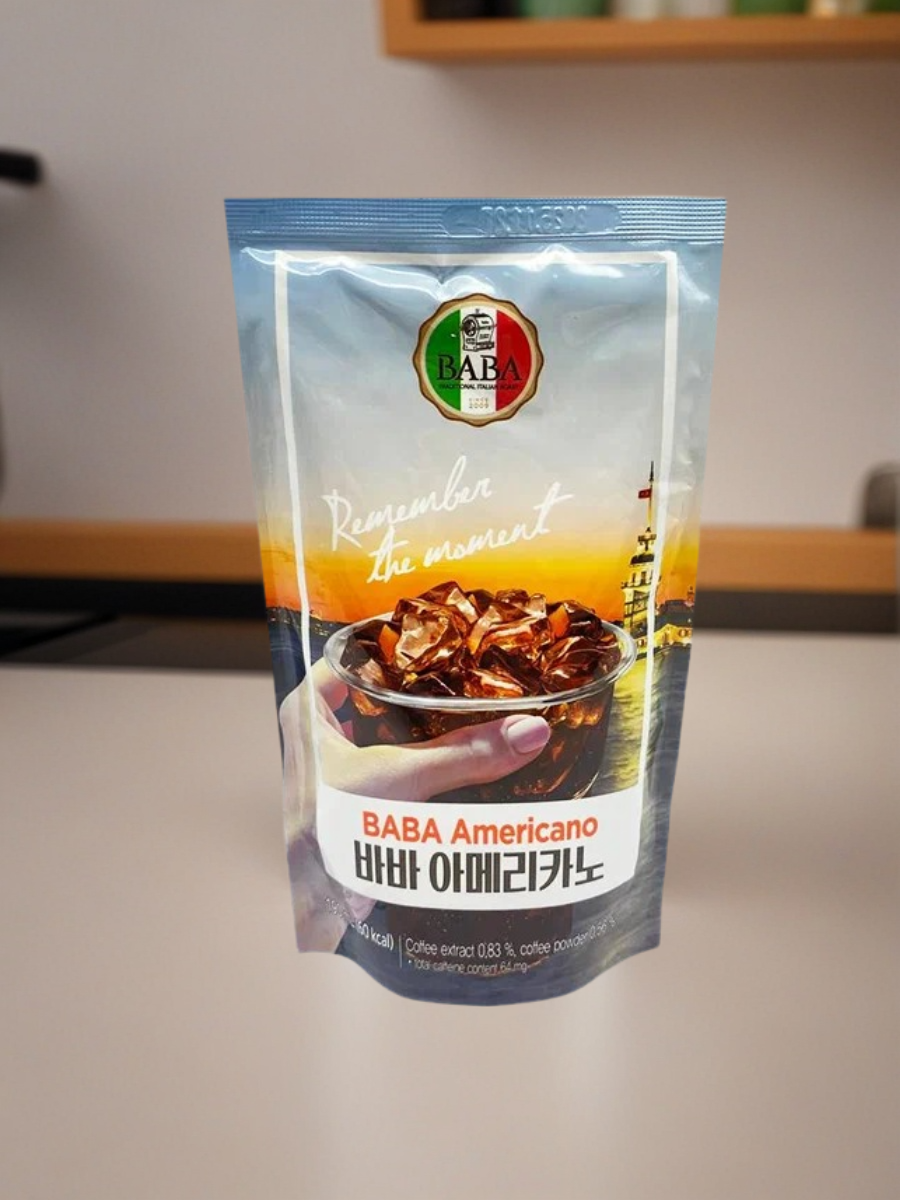 Концентрат кофейный BABA Americano c сахаром 190 мл, Южная Корея