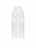 Брюки карго DSQUARED2 Belted cargo-pocket trousers, размер 38, бежевый/белый