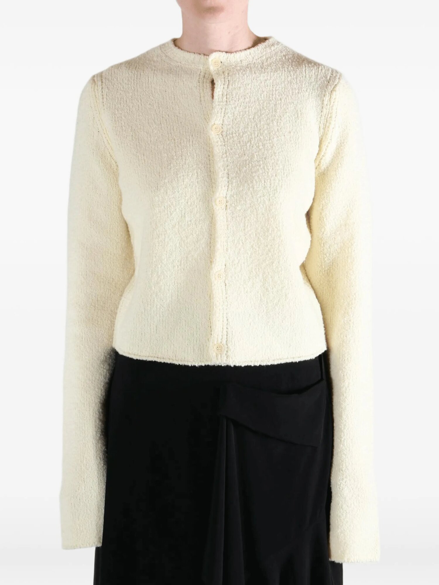 Кардиган RIER Bouclé-knit cardigan, размер 46, разноцветный — фото 1