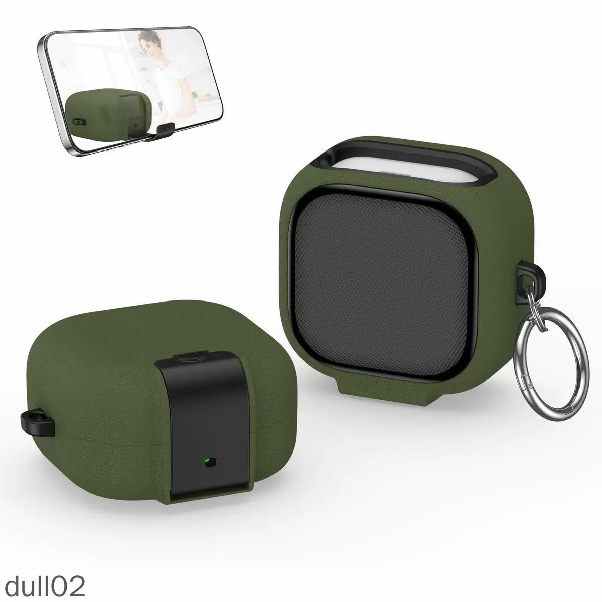 Чехол для наушников Samsung подходит для Galaxy Samsung Buds 4 / Buds 4pro (зелёный)