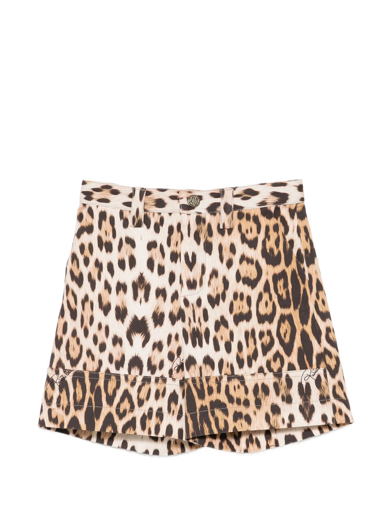 Шорты Leopard-print shorts