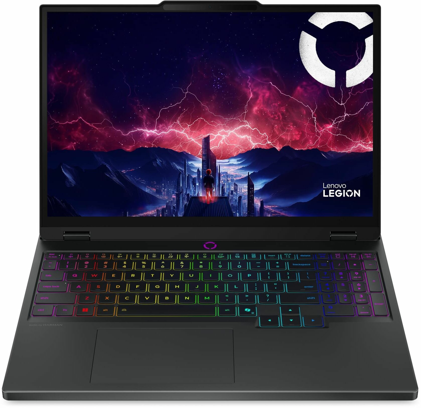15.1" Ноутбук Lenovo Legion 5 15AKP10, OLED 2560x1600, AMD Ryzen AI 7 350 2ГГц, 32Гб, 1ТБ SSD, RTX 5070, Без ОС, черный