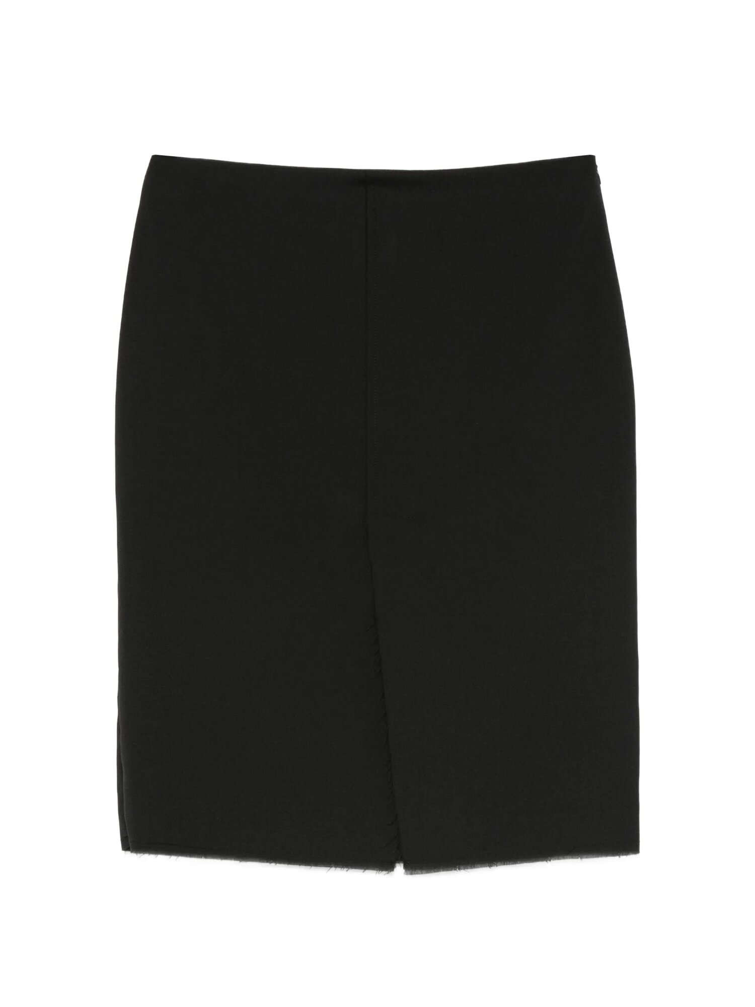 Юбка Raw-edge slit mini skirt