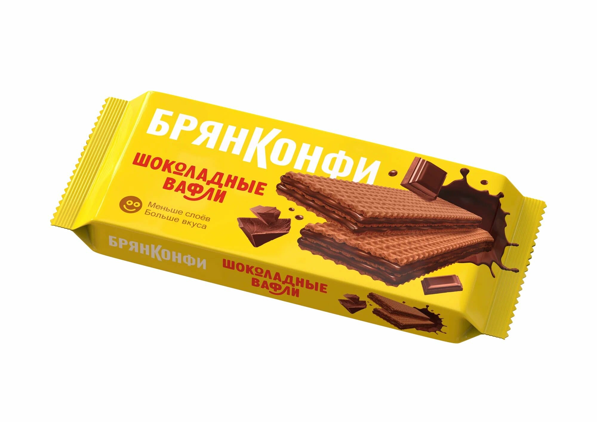 Брянконфи Вафли шоколадные тонкие 190гр - 2 шт