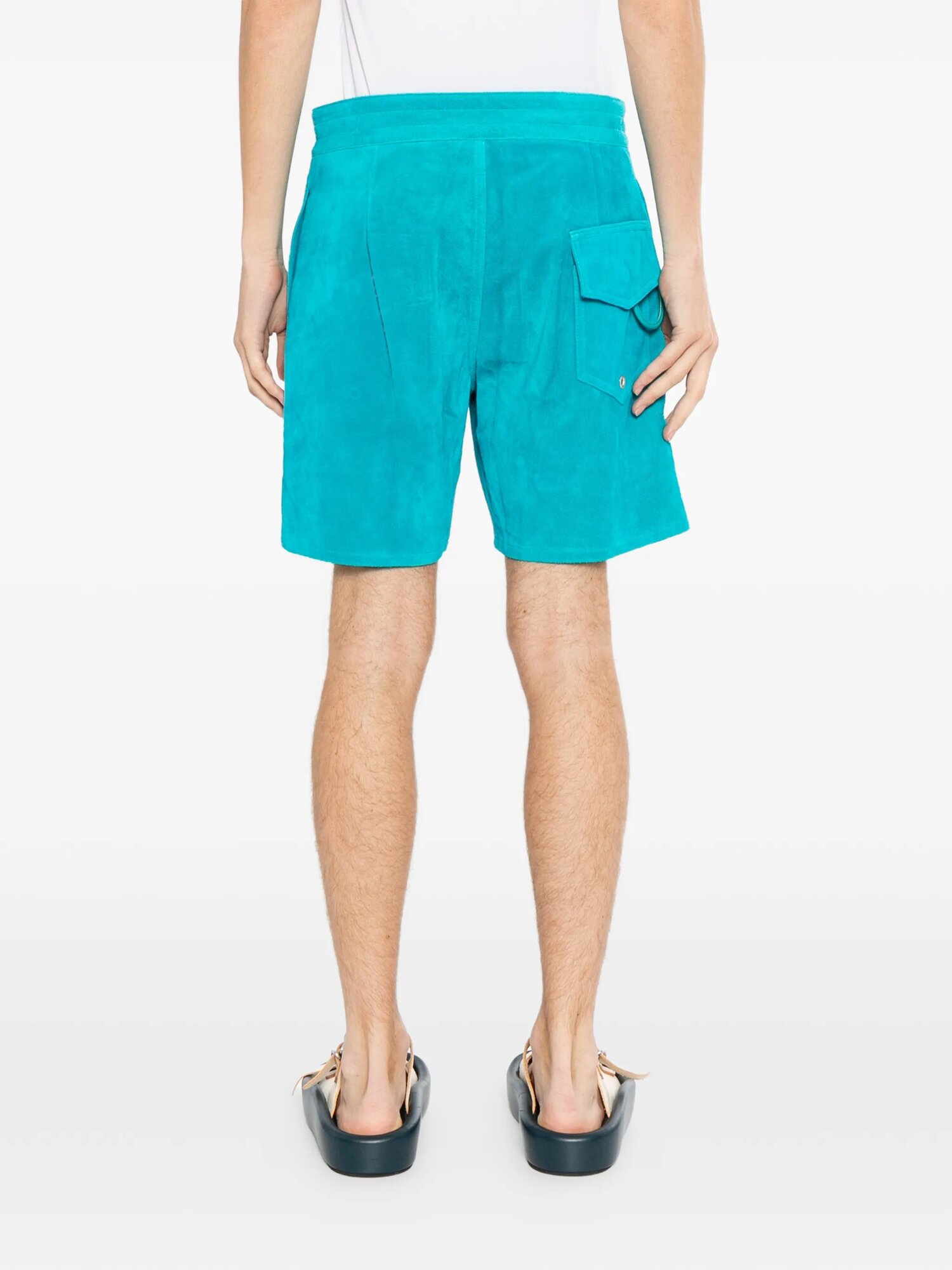 Шорты A LEATHER Board shorts, размер 48, синий — фото 1