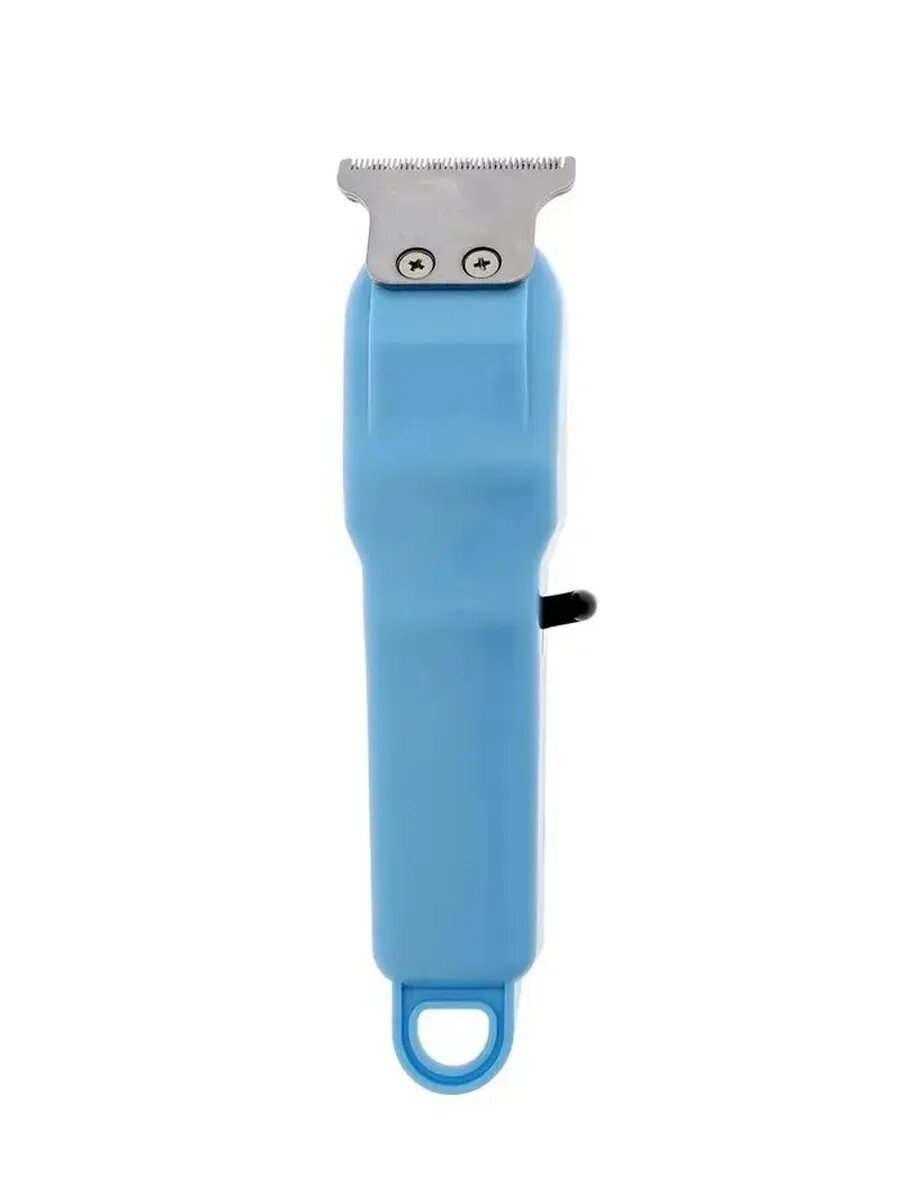 Компактная машинка для стрижки с USB, голубая