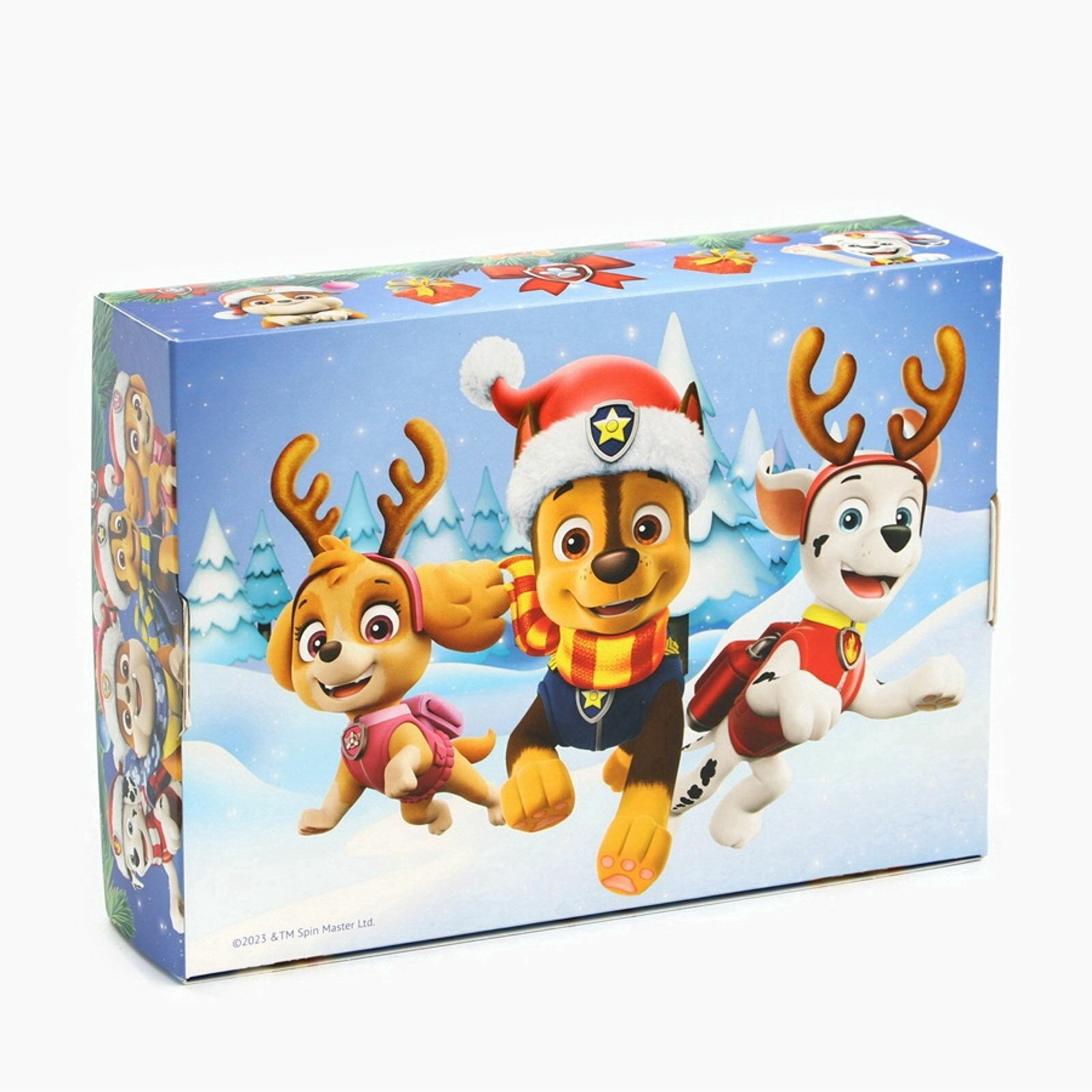 Коробка подарочная новогодняя "С Новым годом!", 21x15x5 см, для кого: для девочек