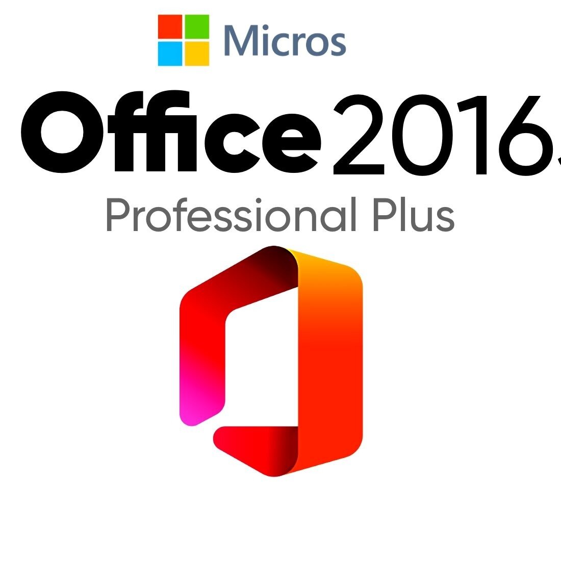 Ключ активации Microsoft Office 2016 Professional Plus, Привязка к вашей учетной записи Майкрософт, Бессрочный