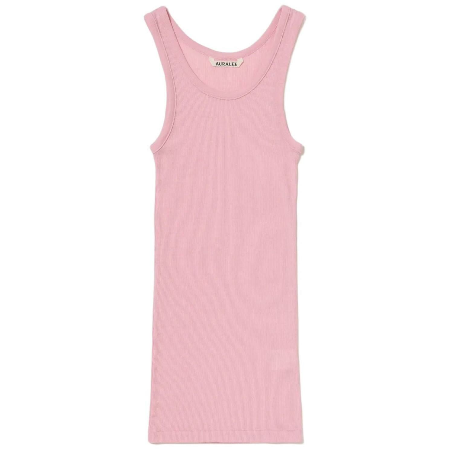 Майка Топ Auralee Wool Silk Soft Rib Tank