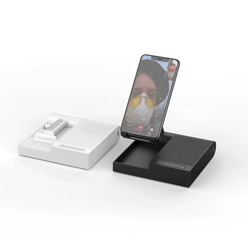 Многофункциональная конференц-колонка Bluetooth, шумоподавление, держатель для мобильного телефона, беспроводная