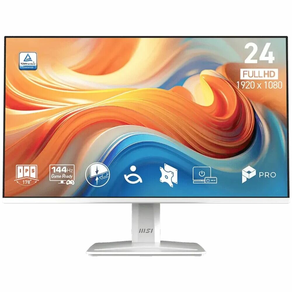 Монитор 24" MSI PRO MP243W E14 IPS 1920x1080 4ms HDMI, DisplayPort