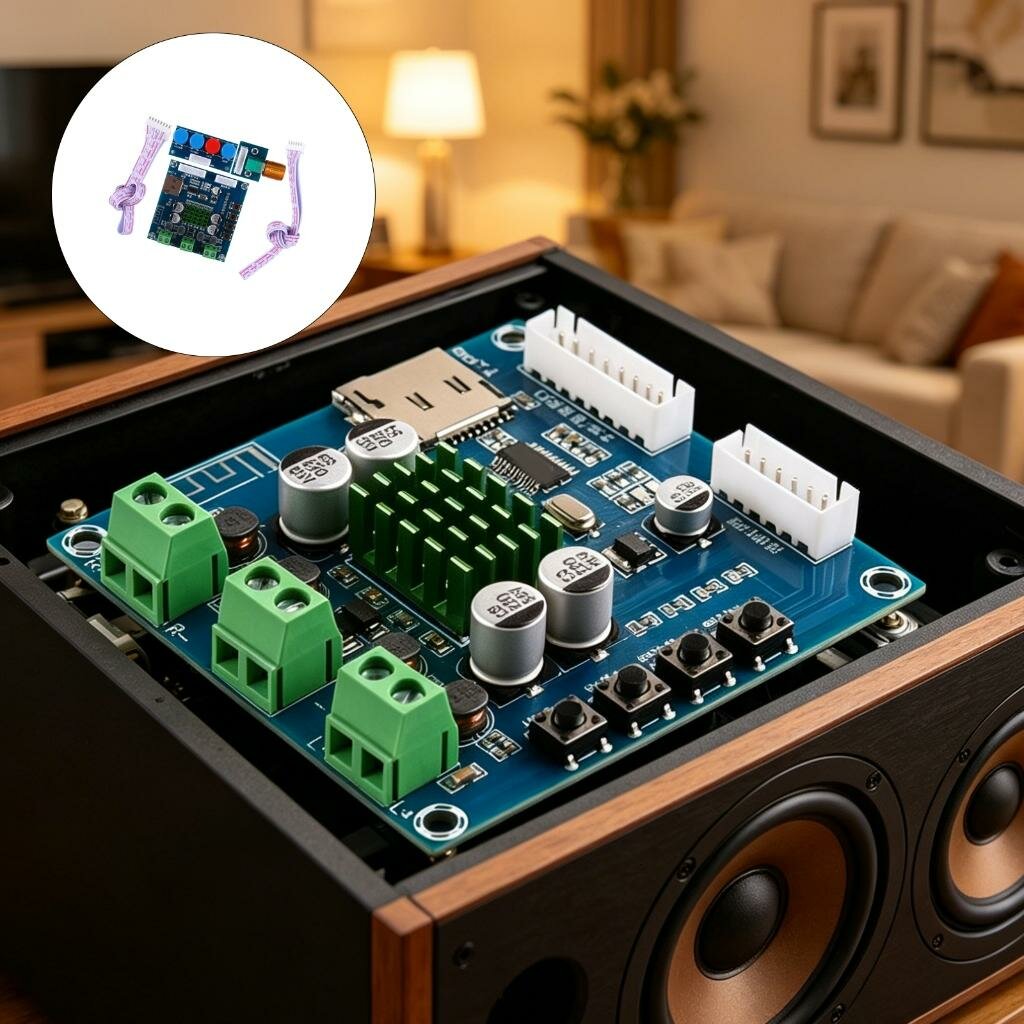 Стереоусилитель Bluetooth 30 Вт × 2 — фото 1