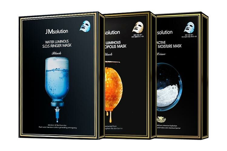 Увлажняющая тканевая маска женская JMsolution с экстрактом ласточкиного гнезда