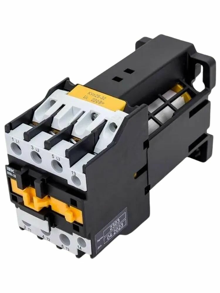 Контактор КМИп-22510, 25А, 220В/АС3, 1НО.