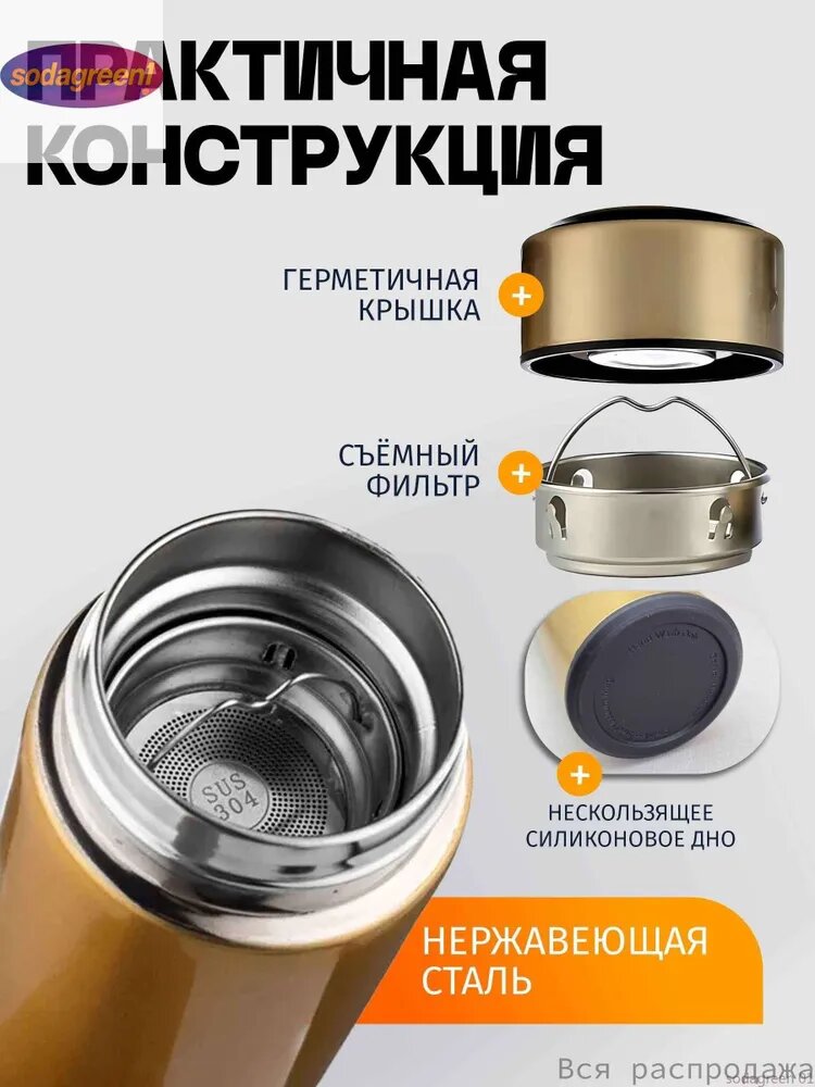 Термос, 0.5 л — фото 1