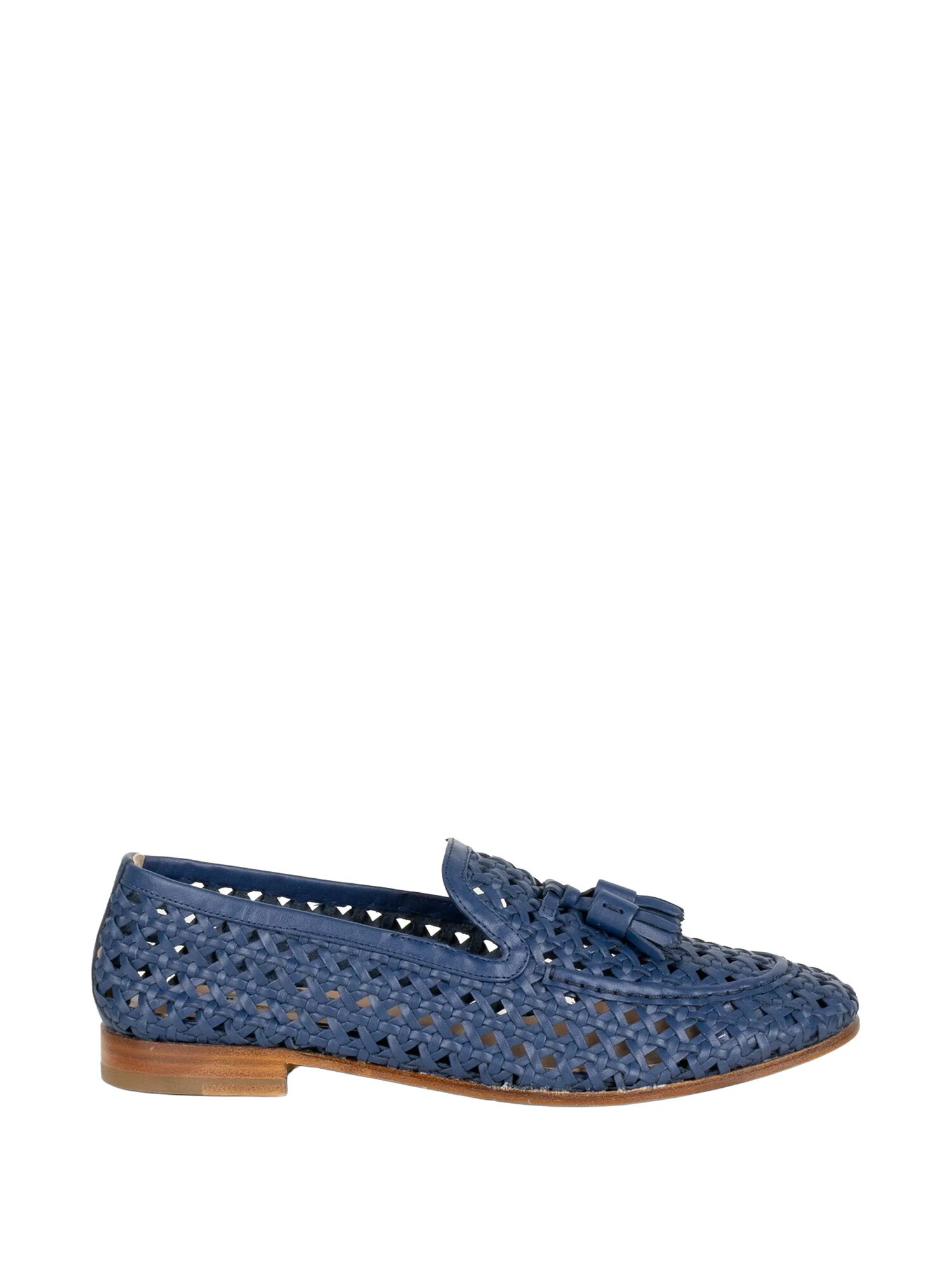 Лоферы Woven tassel loafers