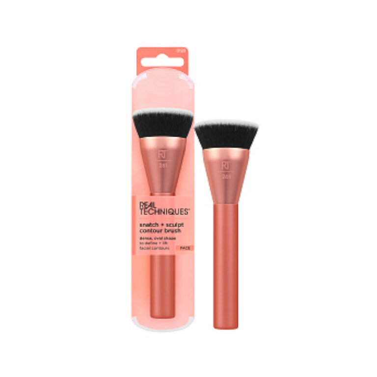 REAL TECHNIQUES Snatch + Sculpt Contour Brush Кисть США 1 шт