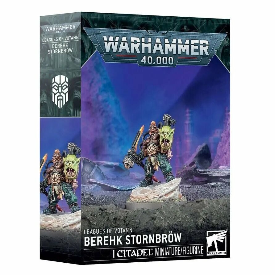 Warhammer 40000 миниатюры -Wotan Alliance- Berehk Stornbrow