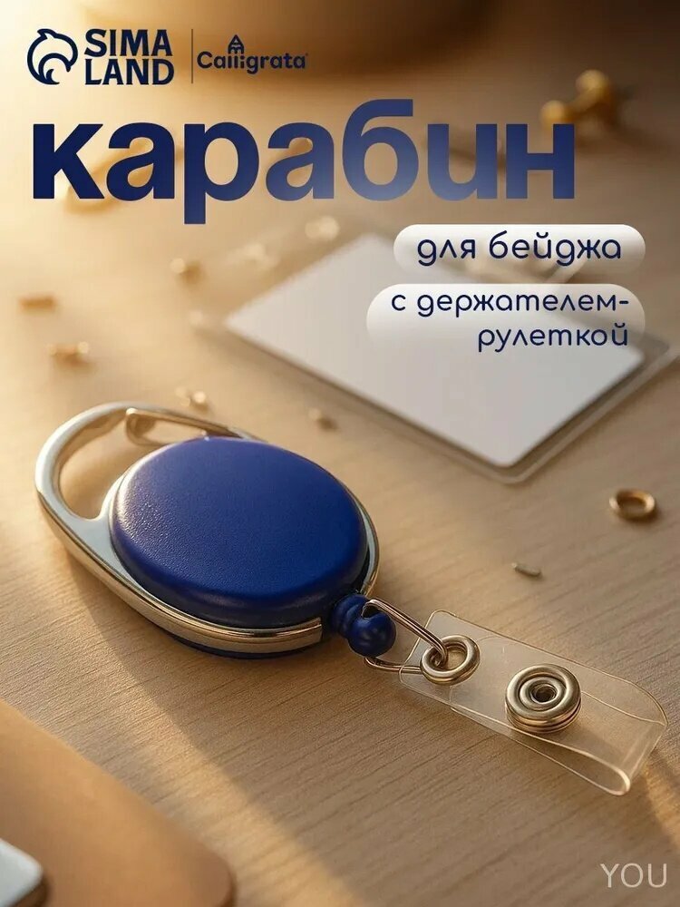 Держатель для бейджа, 1 шт.