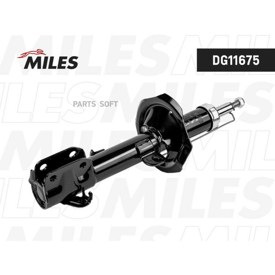 MILES DG11675 Амортизатор NISSAN MICRA K12 пер. лев. газ ()