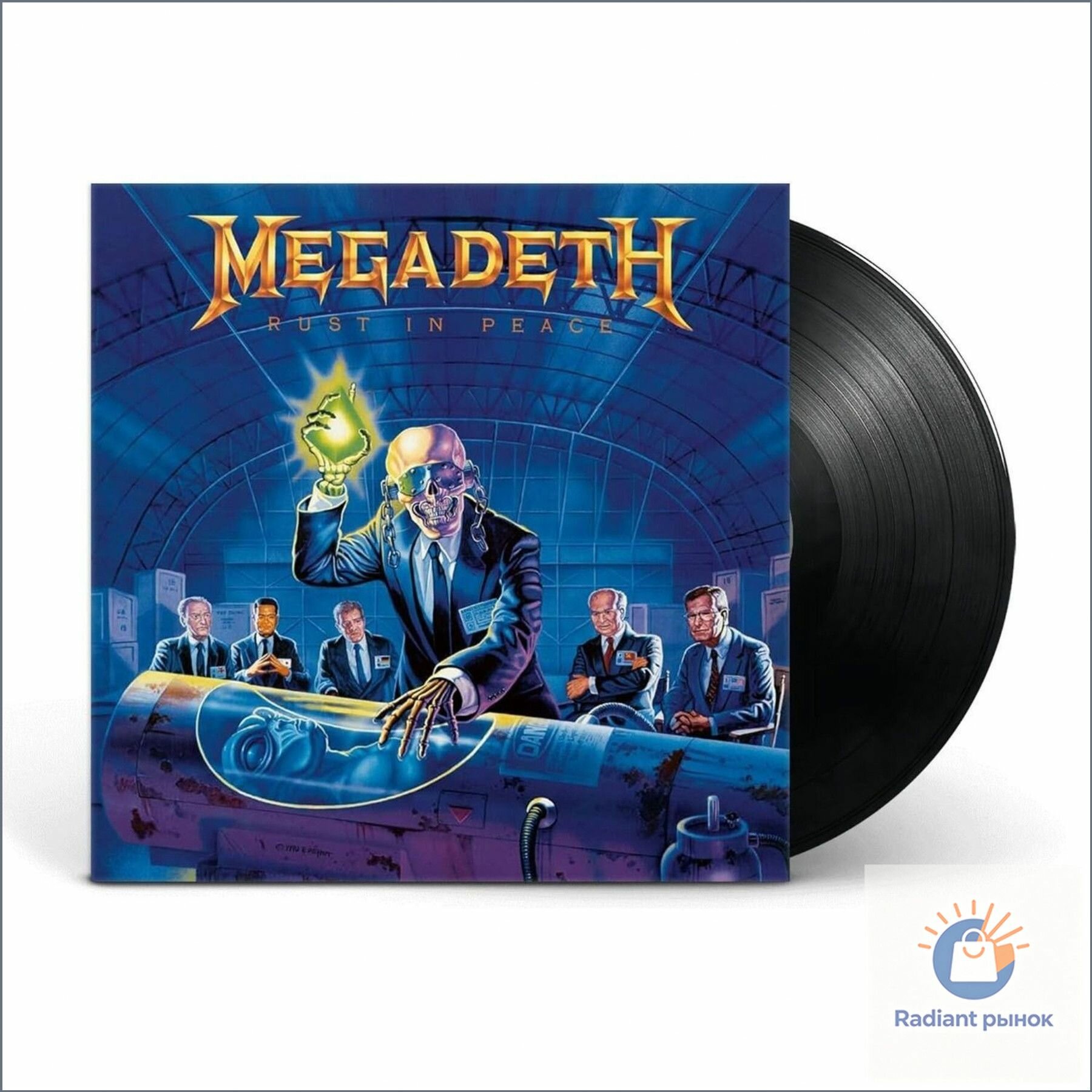Виниловая Пластинка Megadeth - Rust In Peace Пластинки, LP, Album совершенно новый и еще запечатанный