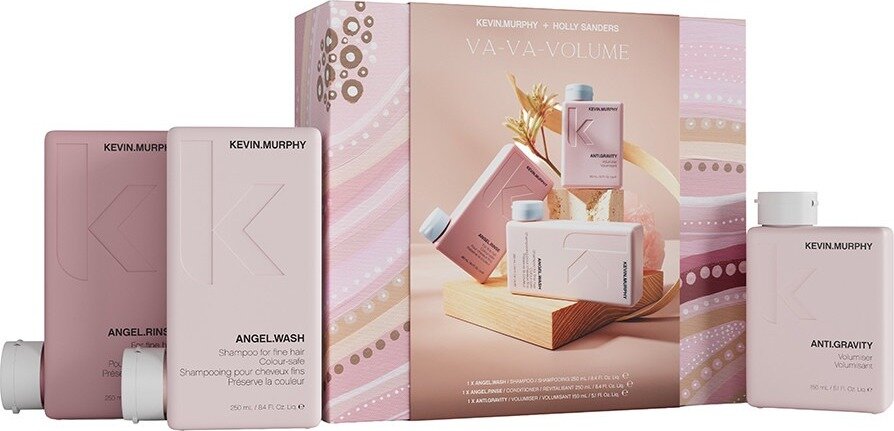 KEVIN.MURPHY Набор: [Ангел] шампунь+[Ангел] бальзам+[Анти. Гравити] Va-Va-Volume Set 15ml