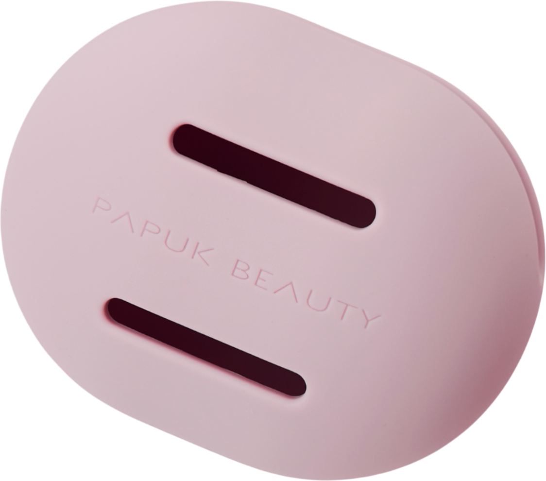 Papuk Beauty Силиконовый футляр для спонжа, розовый Makeup Sponge Rose Case 150ml