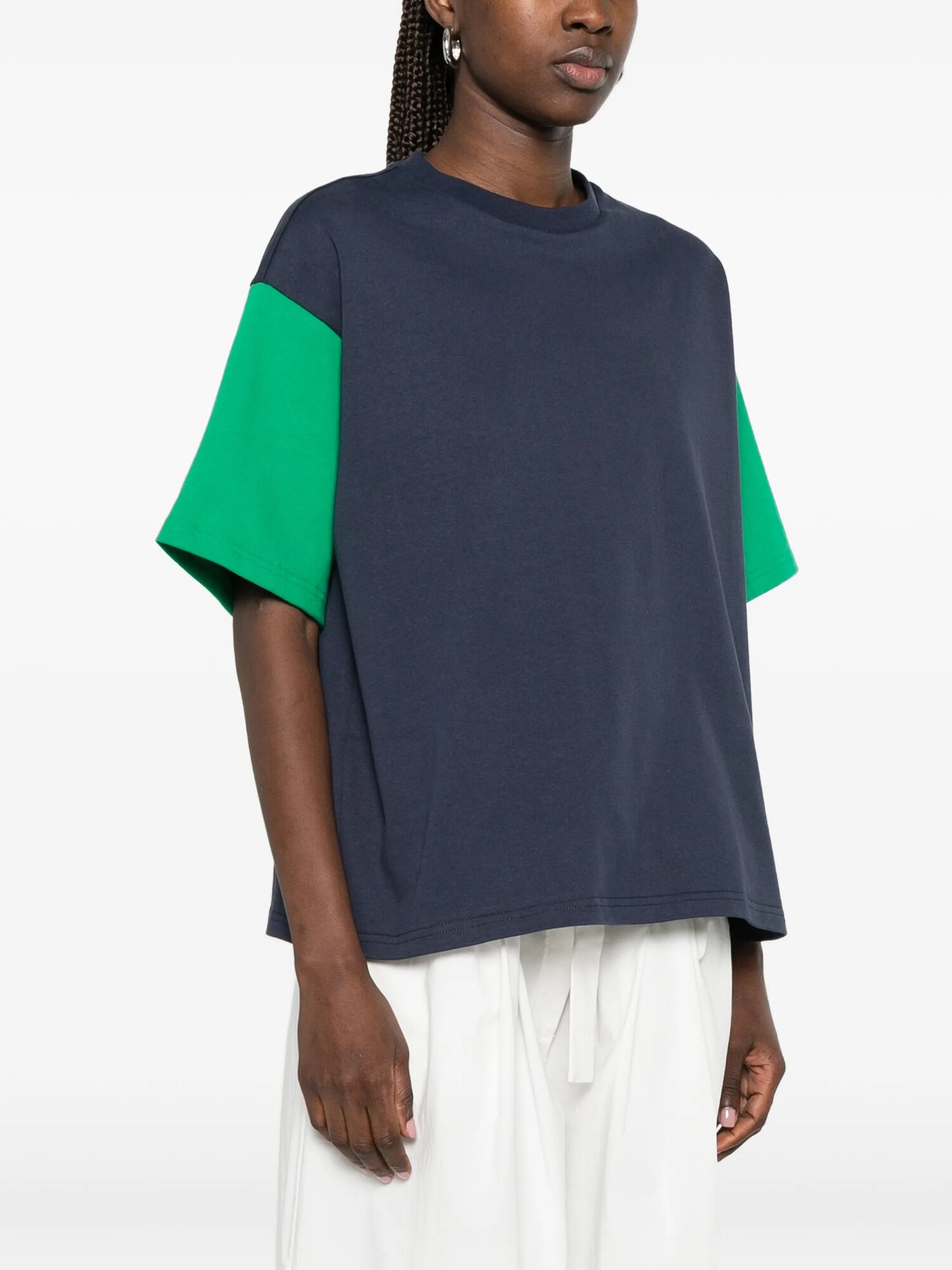 Футболка LII Colour-block T-shirt, размер M, blue — фото 1