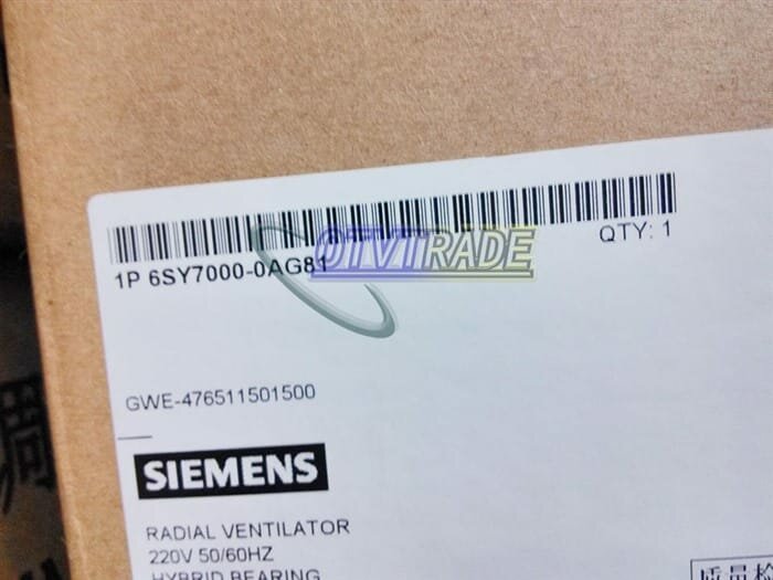 Модуль SIEMENS RADIAL FAN 6SY7000-0AG81