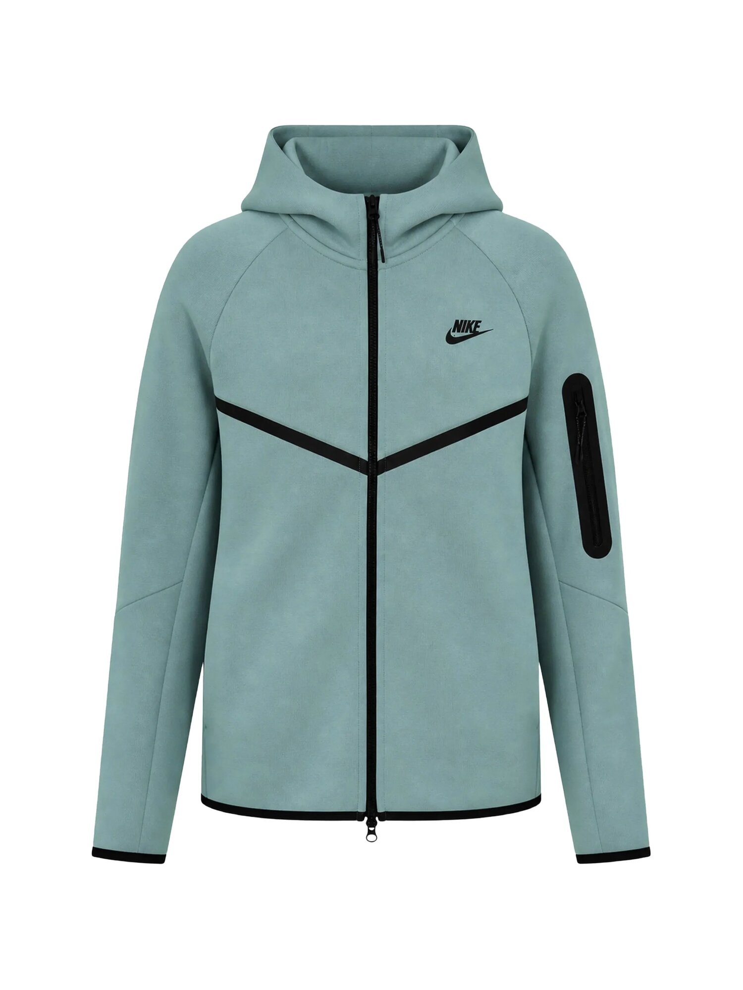 Худи NIKE Tech Fleece Windrunner, размер XL, , зеленый,