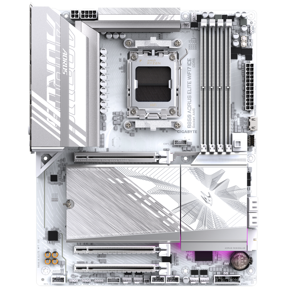 Материнская плата Gigabyte B850 AORUS STEALTH ICE rev