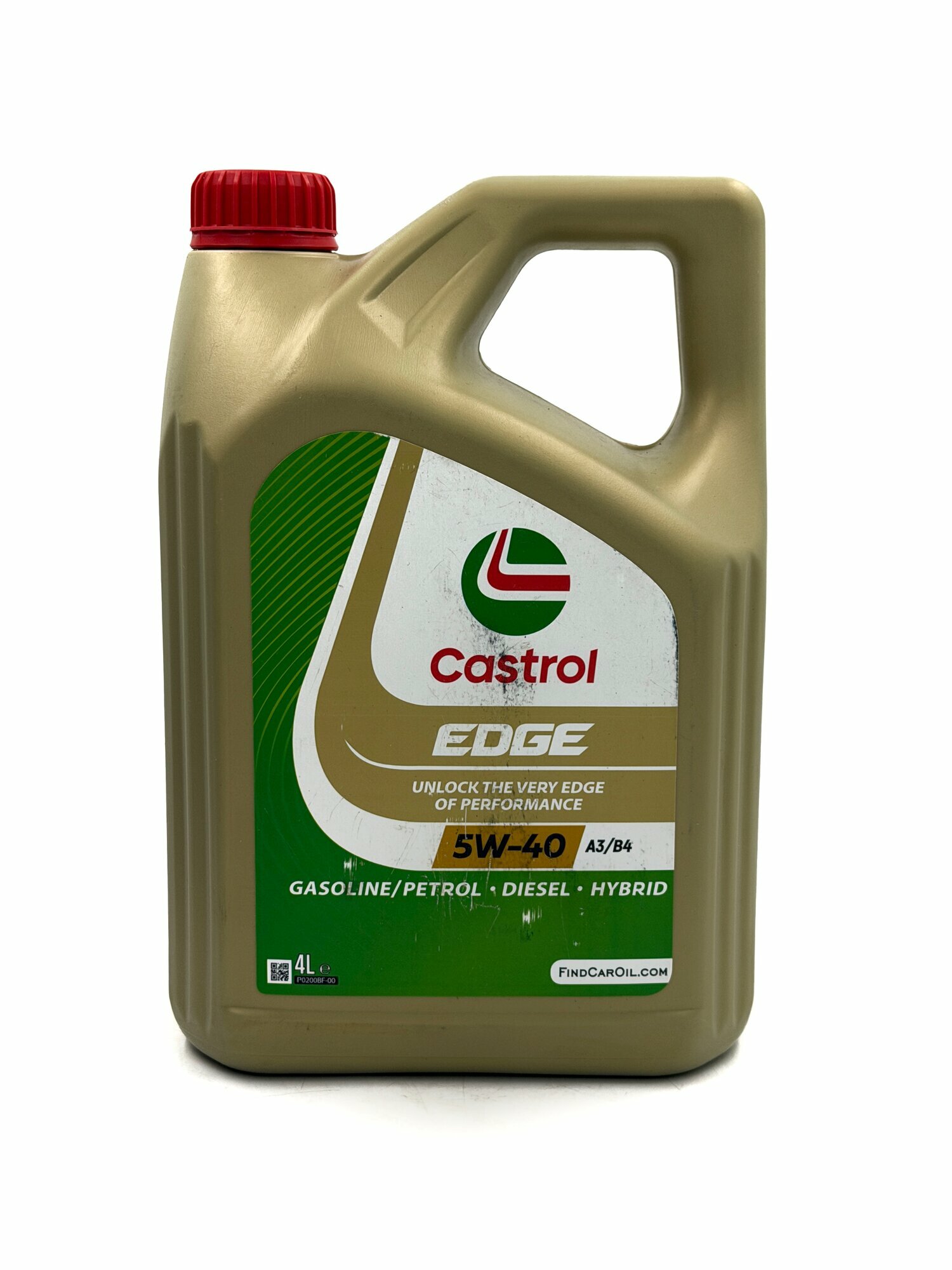 Масло моторное Castrol EDGE 5W-40 A3/B4, 4 литра, синтетическое