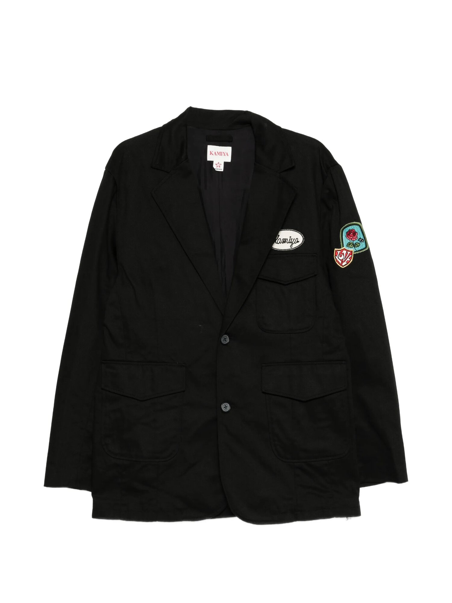 Куртка Patch-detail single-breasted jacket