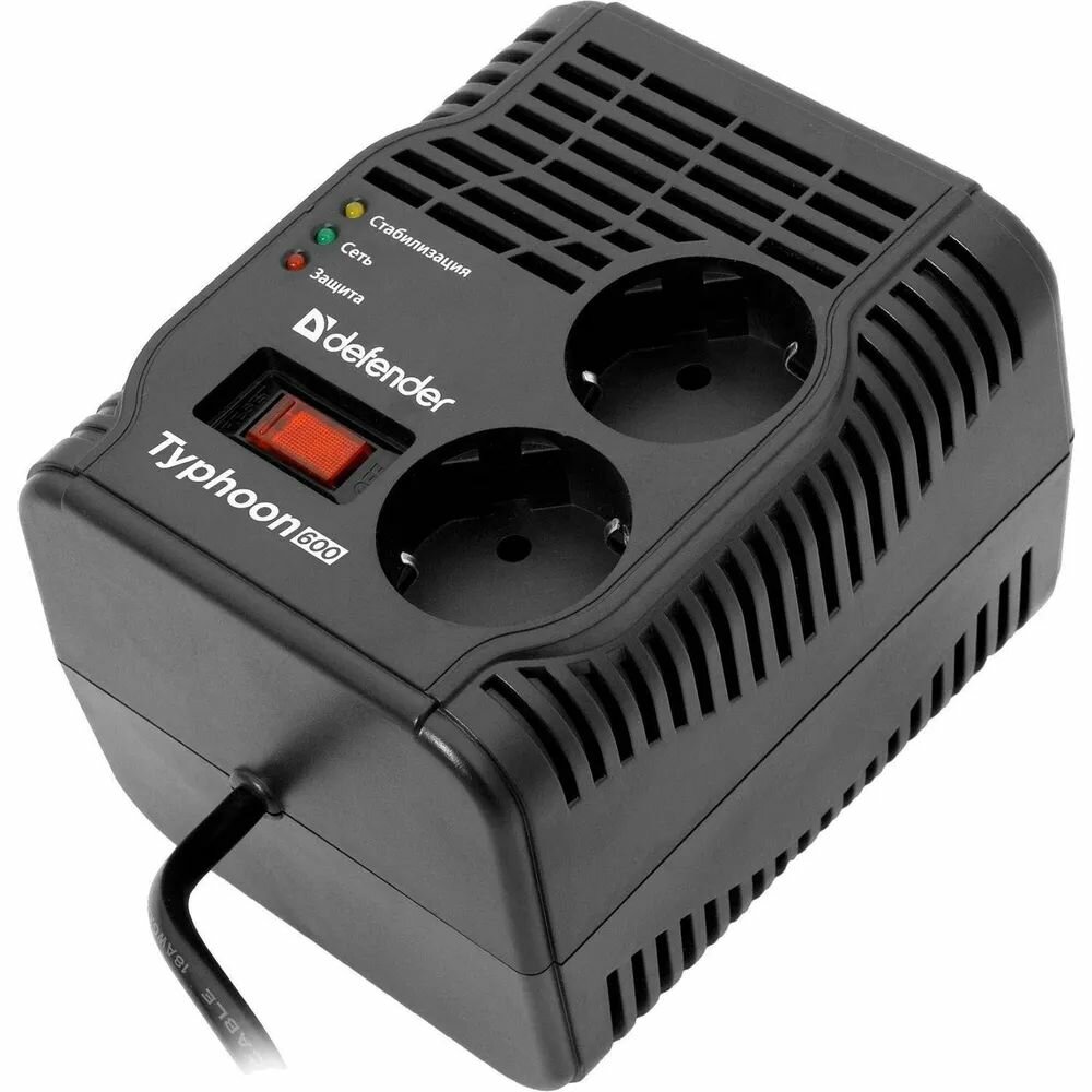 Стабилизатор напряжения DEFENDER (99032) AVR Typhoon 600