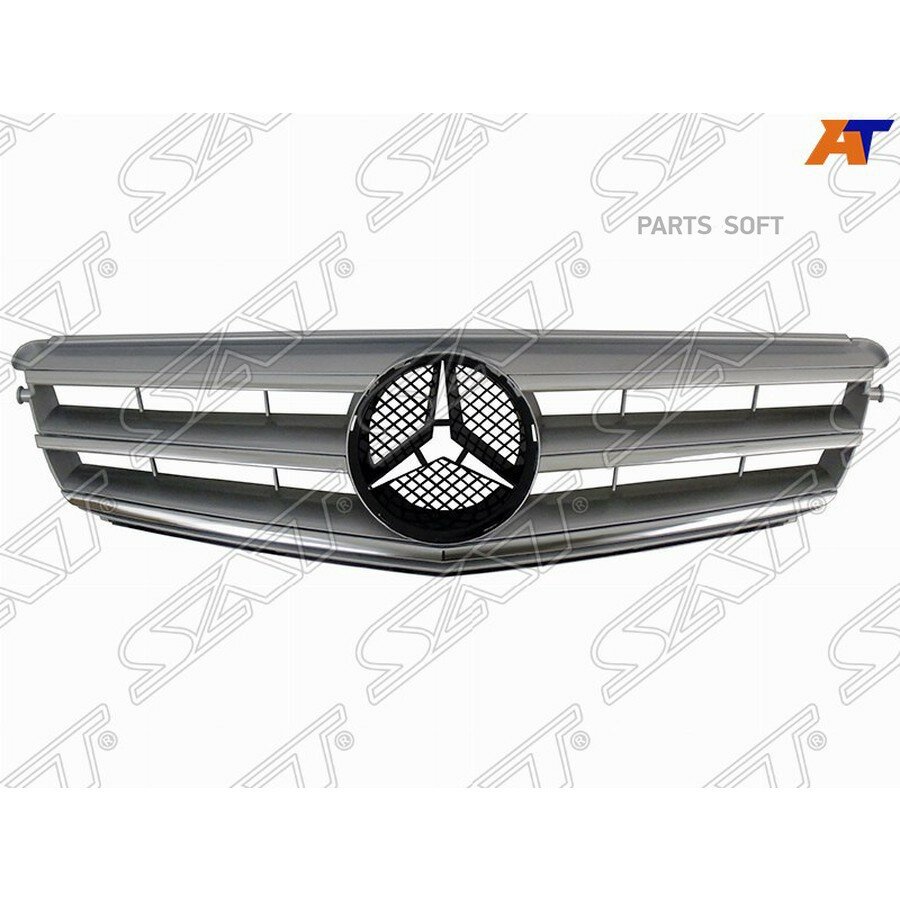 Решетка радиатора Mercedes-Benz C-Class 07-15 от официального дистрибьютора, SAT, артикул STMD08093A0