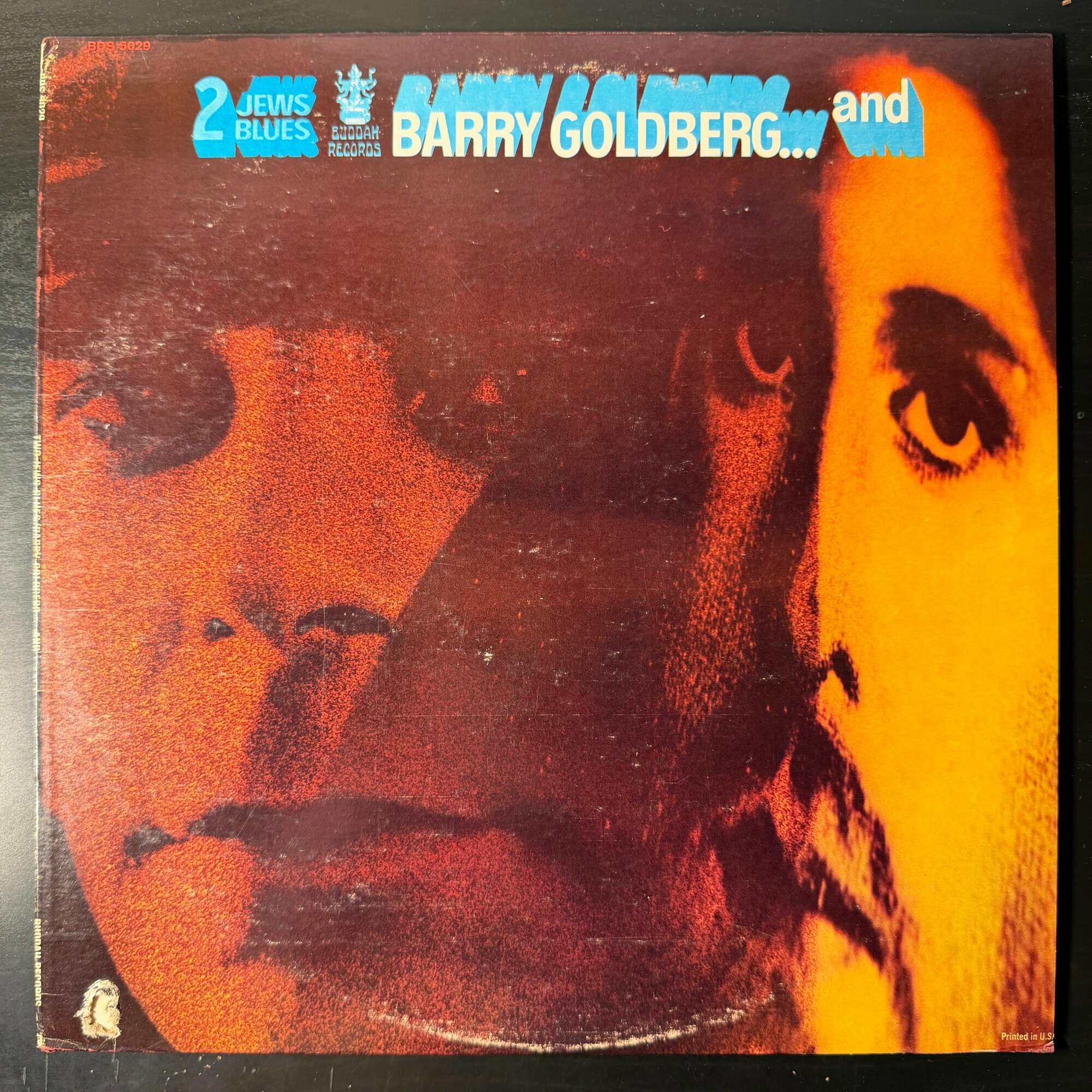 Виниловая пластинка Barry Goldberg Two Jews Blues (США 1969г.)
