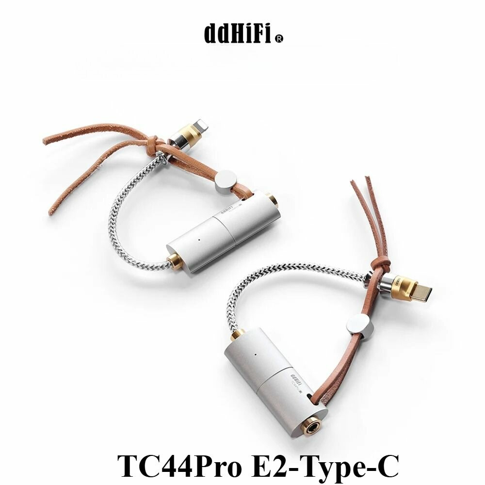 DdHiFi TC44Pro E2 USB-C/Lightning to 4.4mm Сбалансированный USB-ЦАП-ключ, выходная мощность 250 МВт