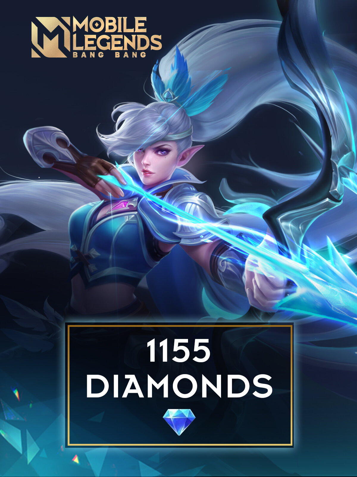 Игровая валюта Mobile Legends: 1155 Diamonds [Цифровая версия]