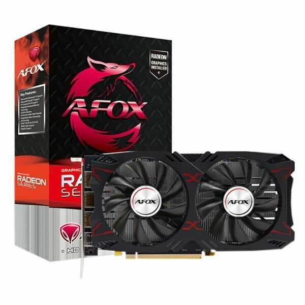 Видеокарта AFOX RX5500 8GB GDDR6 128bit 3xDP HDMI 2FAN RTL