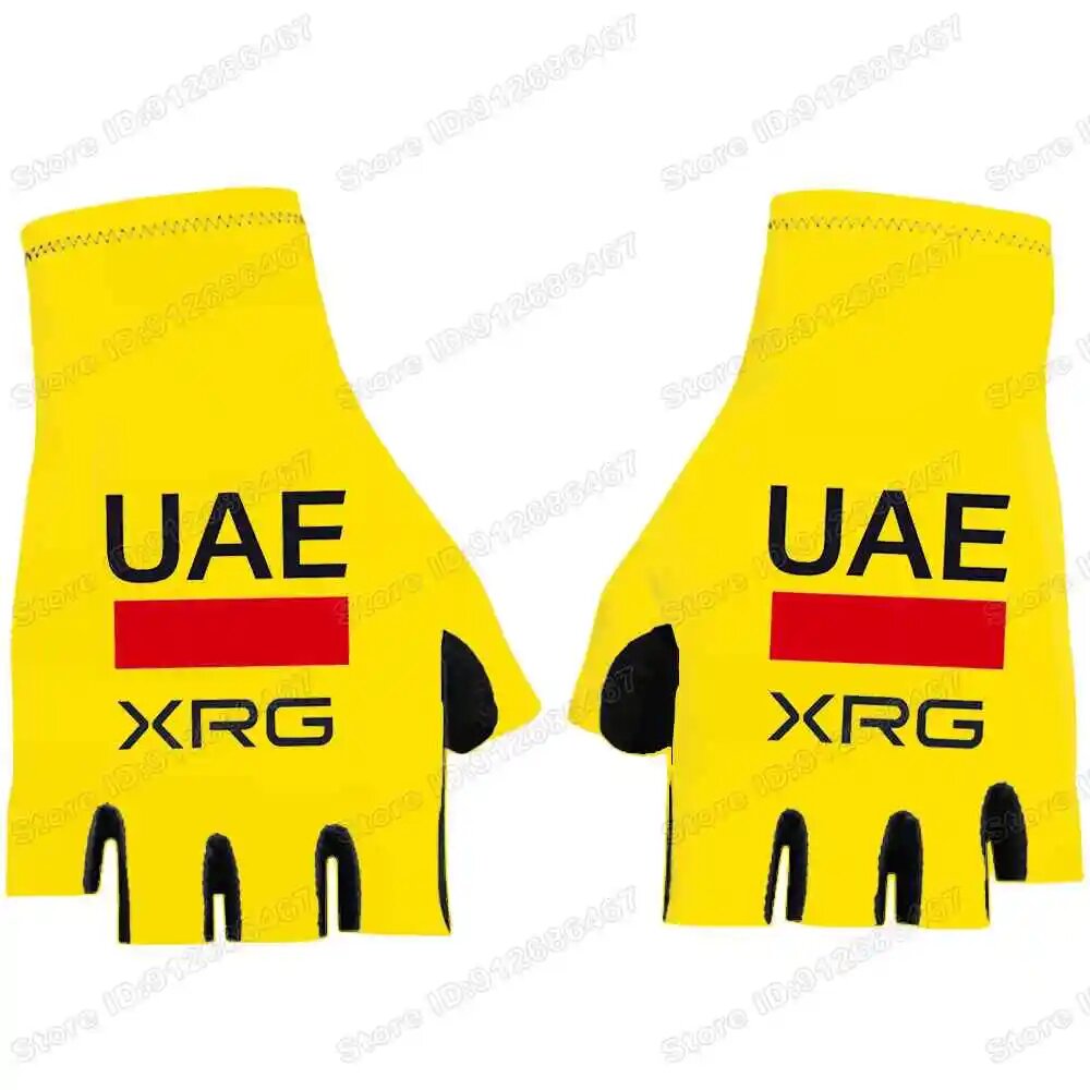 Велосипедные перчатки 2026 UAE Team Желтый, M, 5