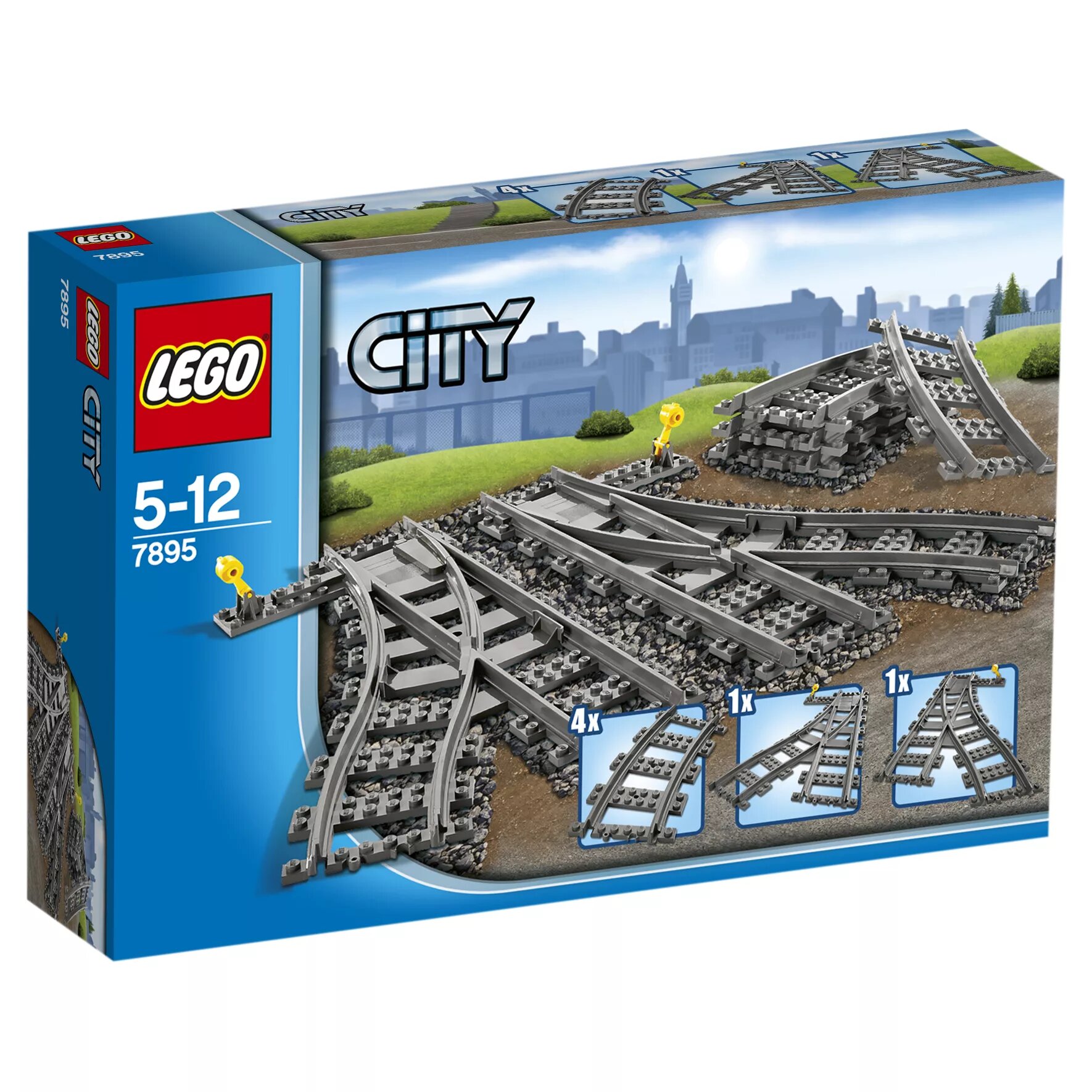 Конструктор LEGO City 7895 Переключаемые развилки