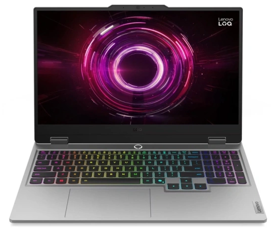 Ноутбук Lenovo LOQ 15AHP10/15.6" Full HD 1920x1080/AMD Ryzen 7 250/16 Gb/512 Gb SSD/nVidia GeForce RTX 5060 8GB/Windows 11 Home/серый/2.4 кг