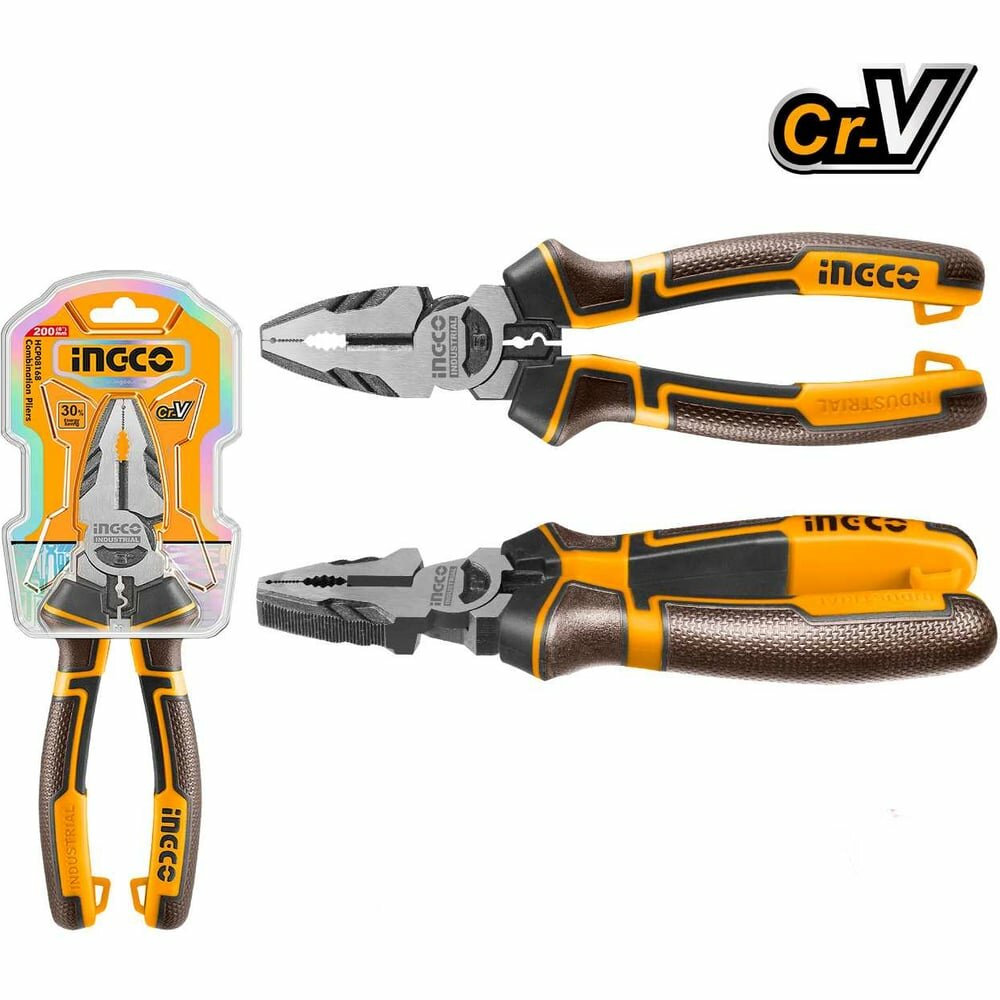 Комбинированные плоскогубцы INGCO INDUSTRIAL